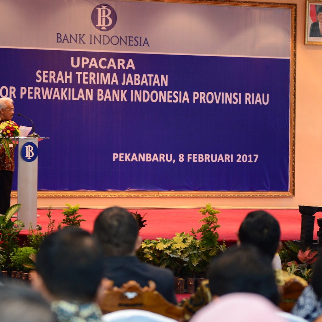 Sertijab Kepala Kantor Perwakilan Bank Indonesia Provinsi Riau - RiauInfo