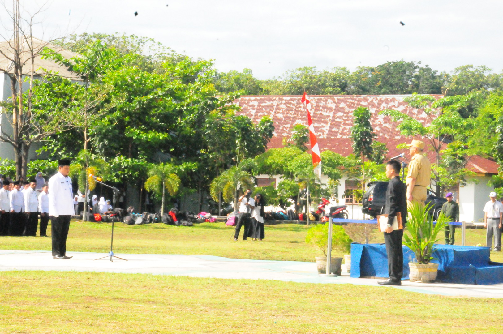 Gubri H Arsyadjuliandi Rachman Inspektur Upacara Peringatan Hari Amal ...
