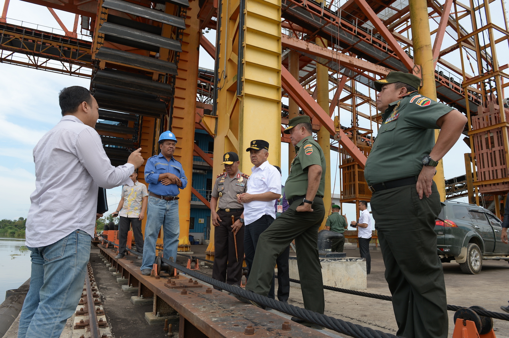 Gubri, Pangdam I Bukit Barisan, Kapolda, danrem 031 WB Tinjau PLTU ...